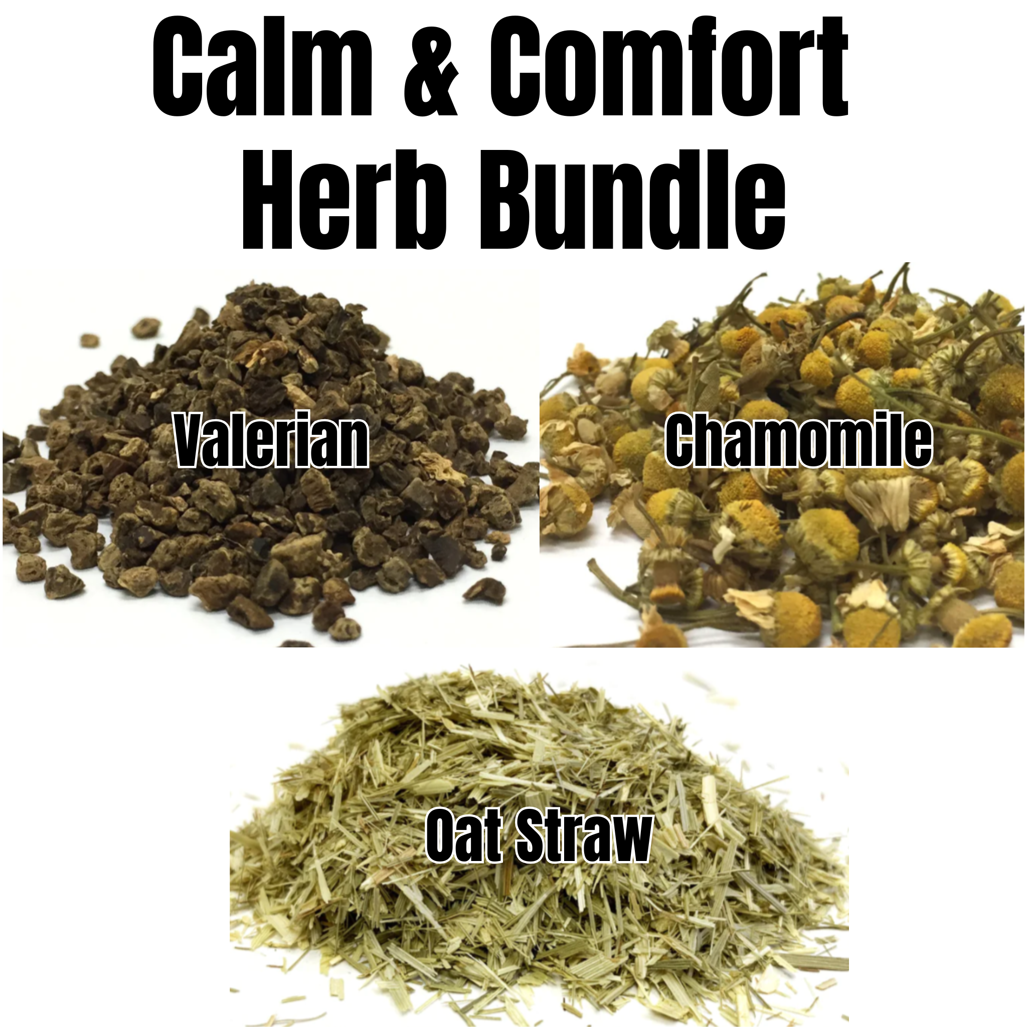 Calm & Comfort Herb Bundle – The Patriot Nurse